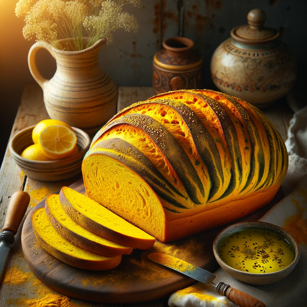 Pain au Curcuma