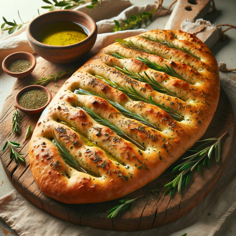 Fougasse aux herbes