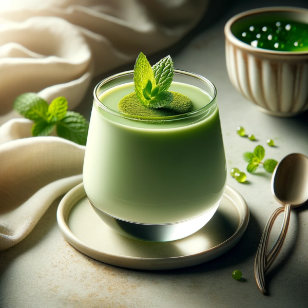 Panna Cotta au matcha