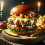 Burger à la raclette