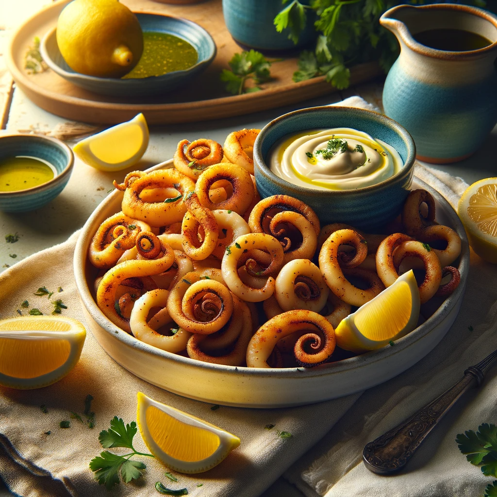 Calamars à l'Air Fryer