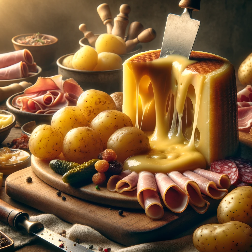 Raclette suisse de rue