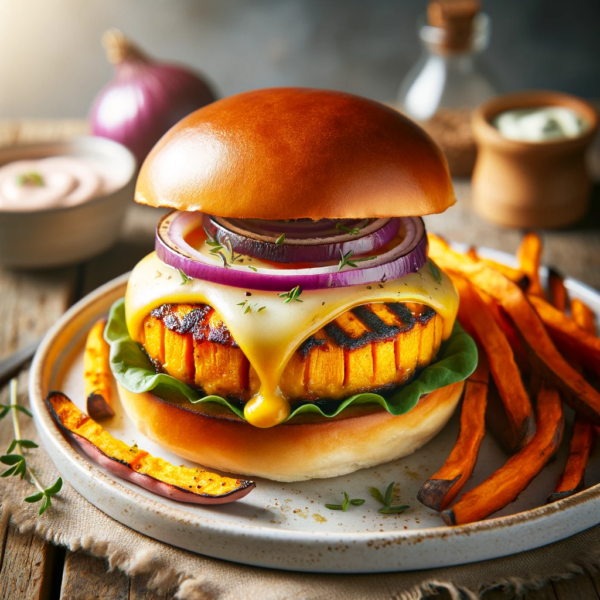 Burger à la raclette