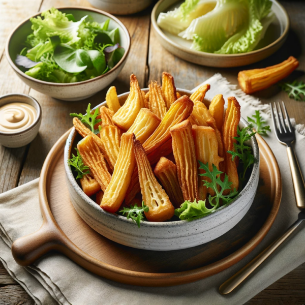 Salsifis croustillants à l'air fryer