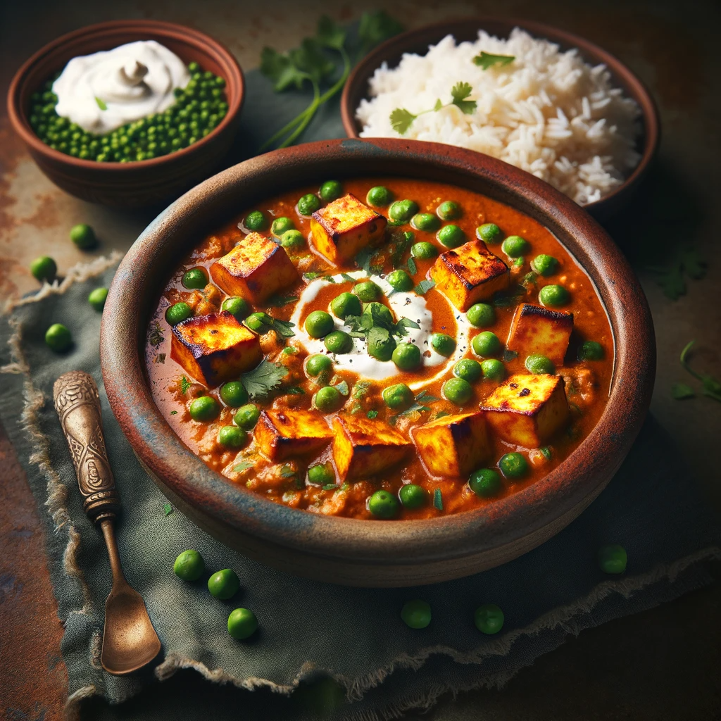 Matar Paneer