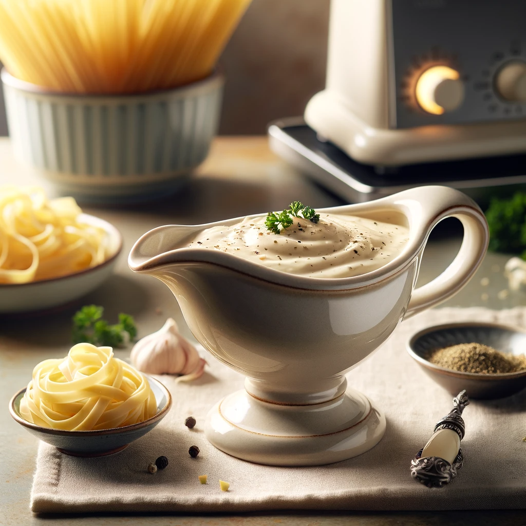 Sauce Alfredo façon Monsieur Cuisine