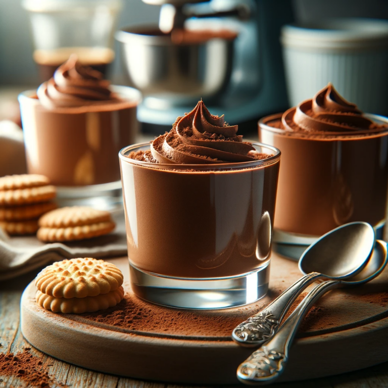 Mousse au chocolat façon Monsieur Cuisine