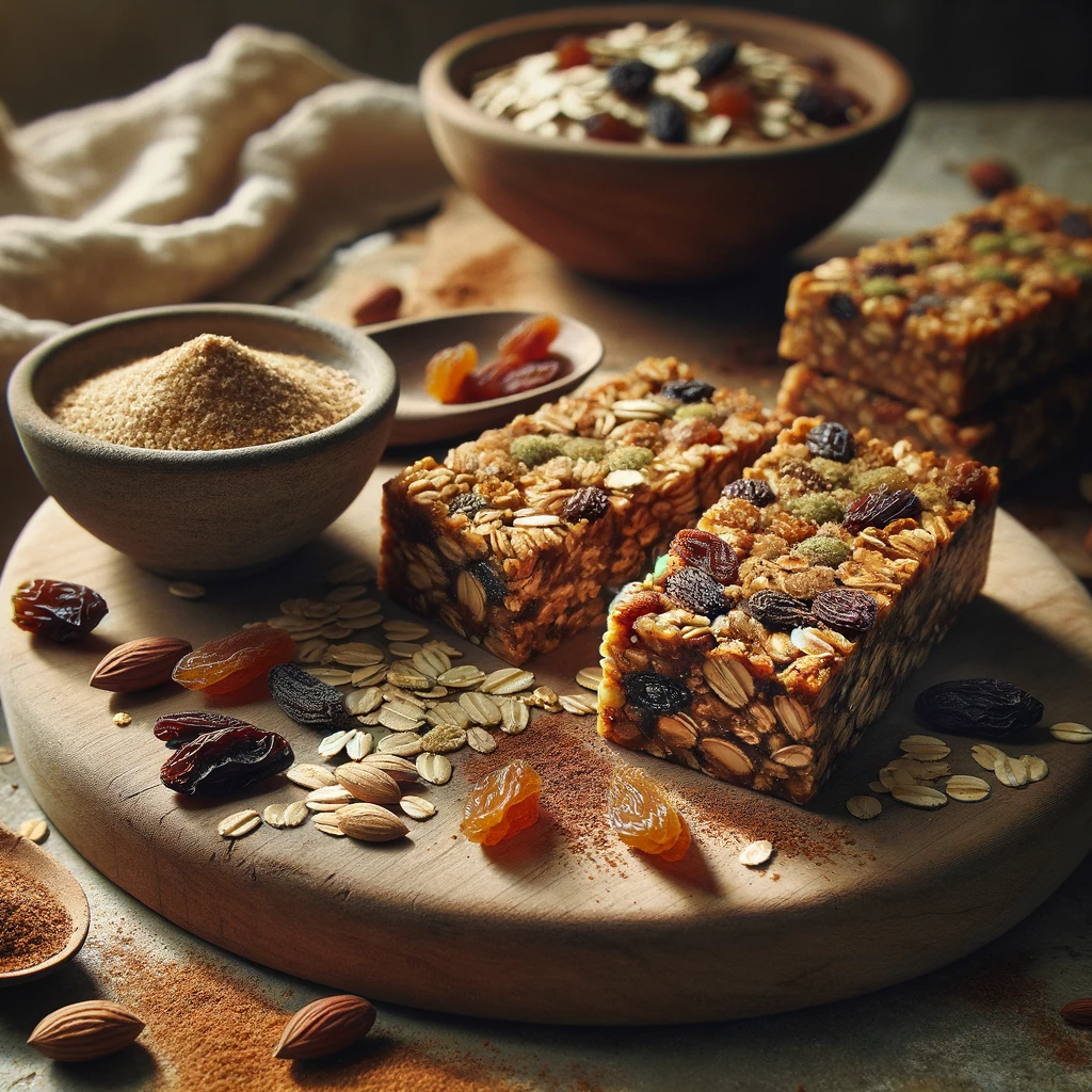 Barres au granola tropical