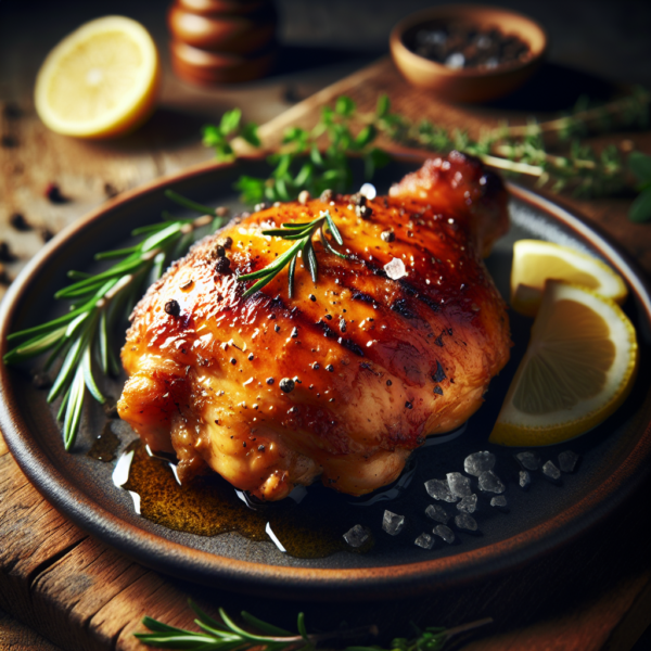Poulet croustillant à l'air fryer