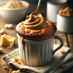 Mug Cake au Caramel