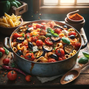 One pot pasta aux quatre fromages
