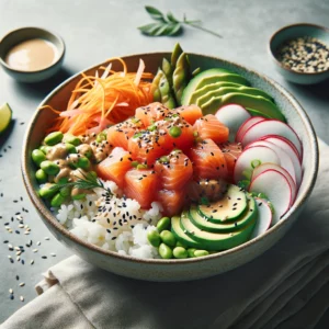 Poke bowl au poulet
