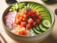 Poke Bowl au Yuzu