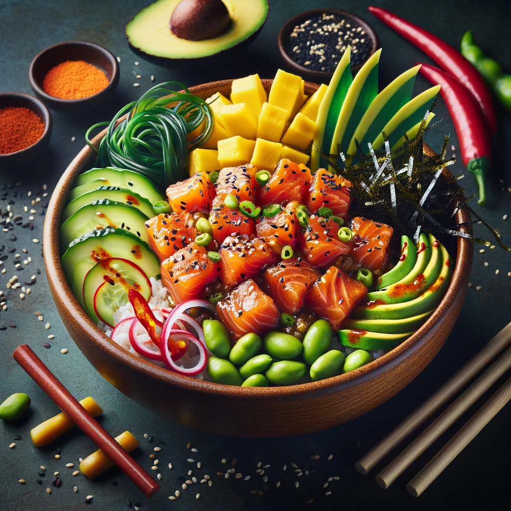 Poke Bowl à la sauce Ponzu