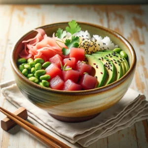 Poke bowl au crabe