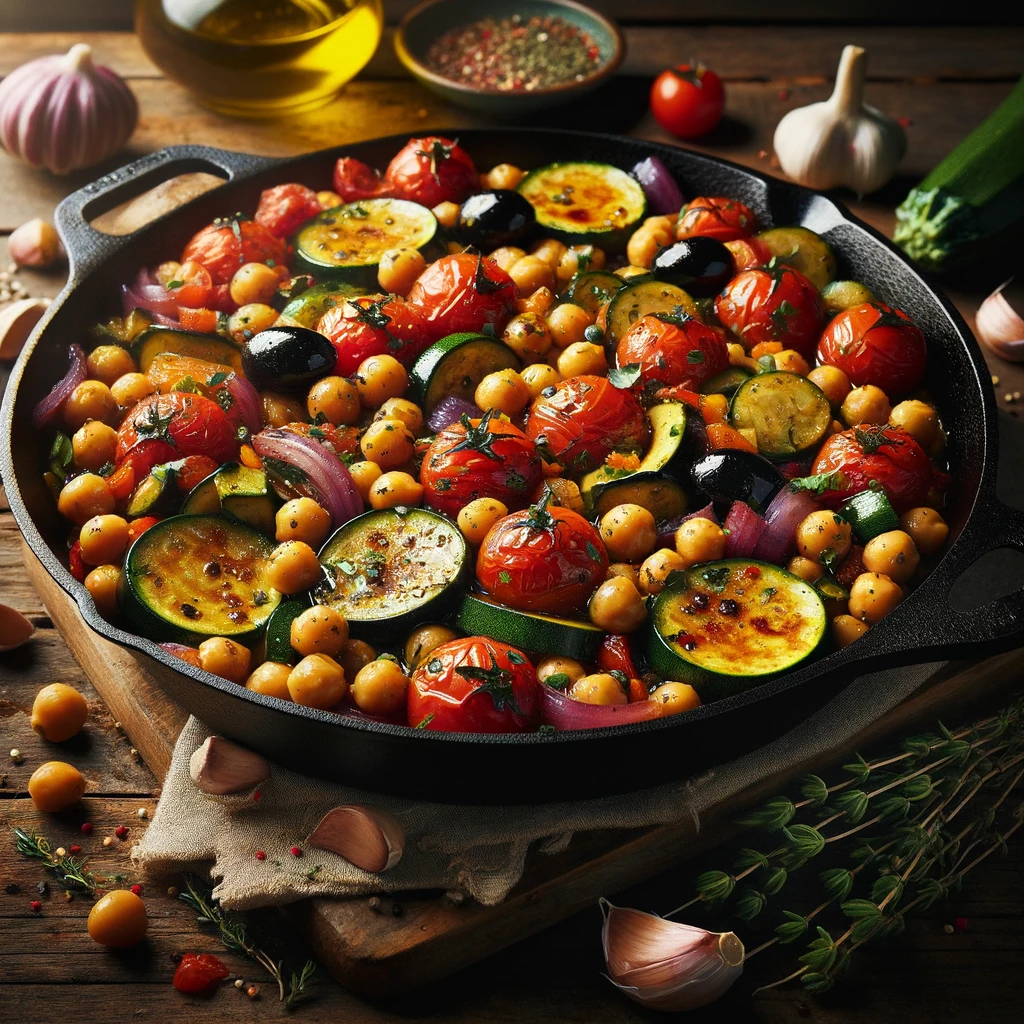 Pois chiches à la provençale