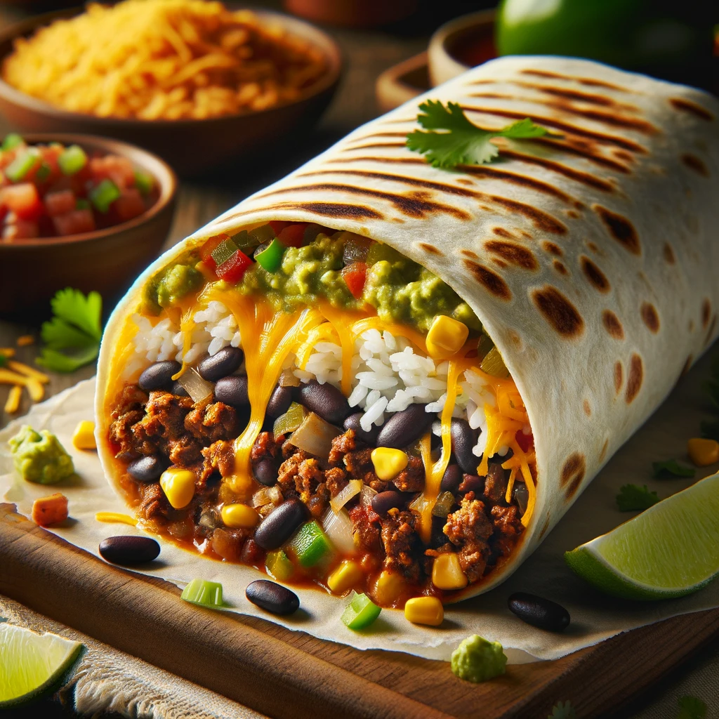 Burritos Tex-Mex Authentiques