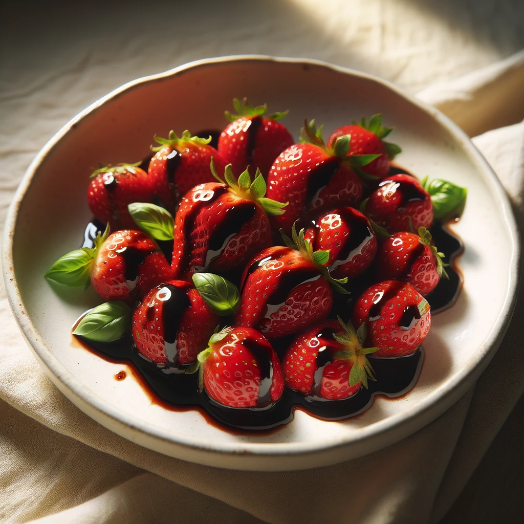 Fraises au Balsamique