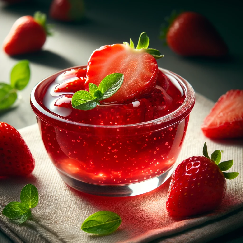 Gelée de fraises