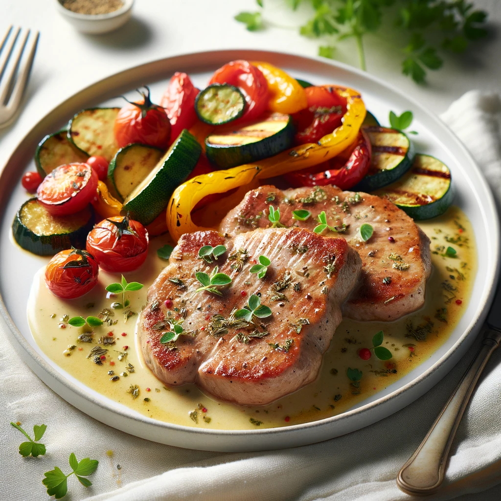 Escalopes de veau à l'origan