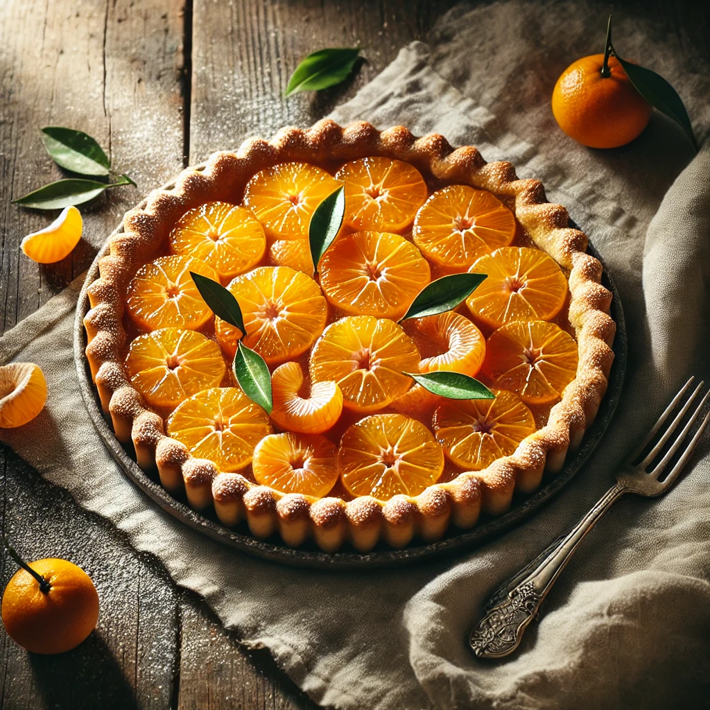 Tarte aux clémentines