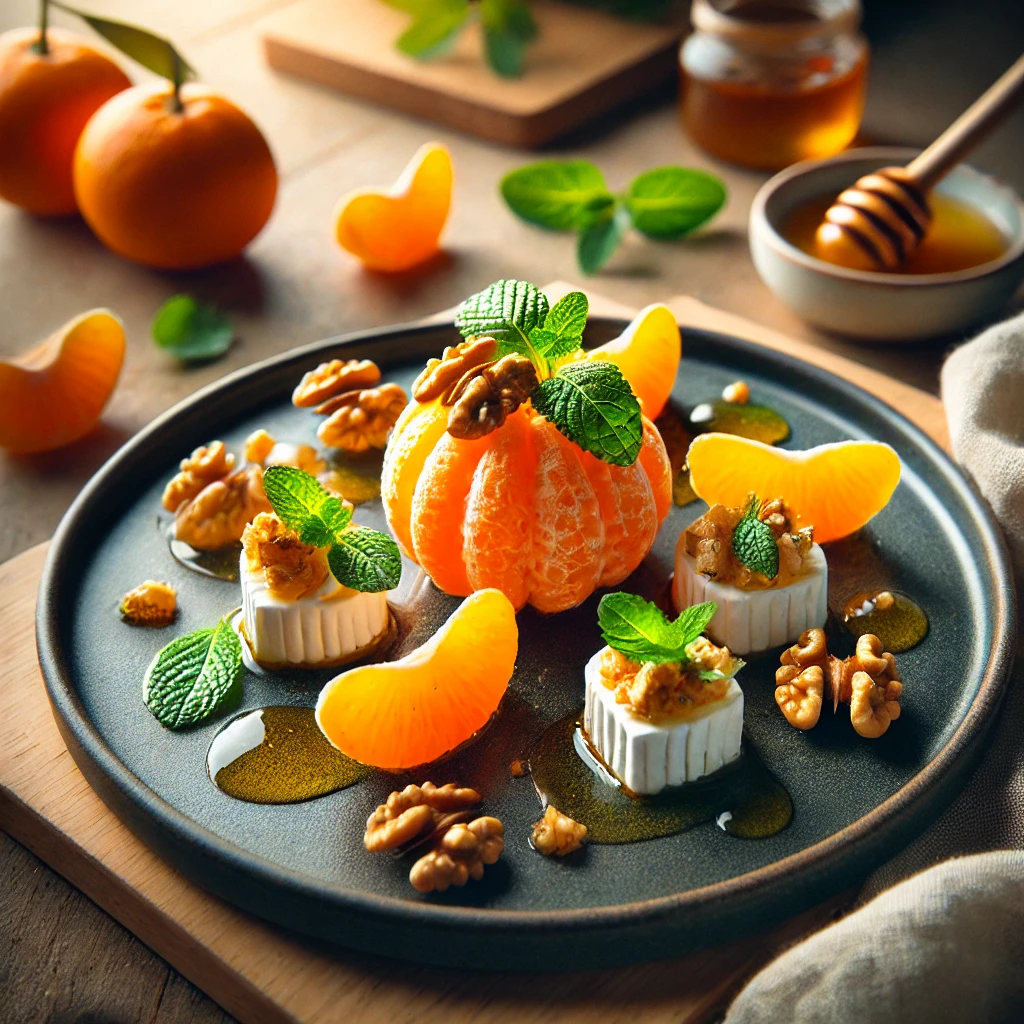 Clémentines au fromage de chèvre